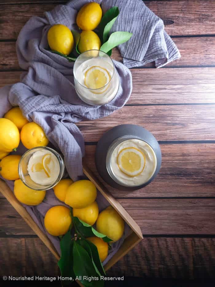 Easy No Bake Lemon Cheesecake Recipe – Nourished Heritage Home