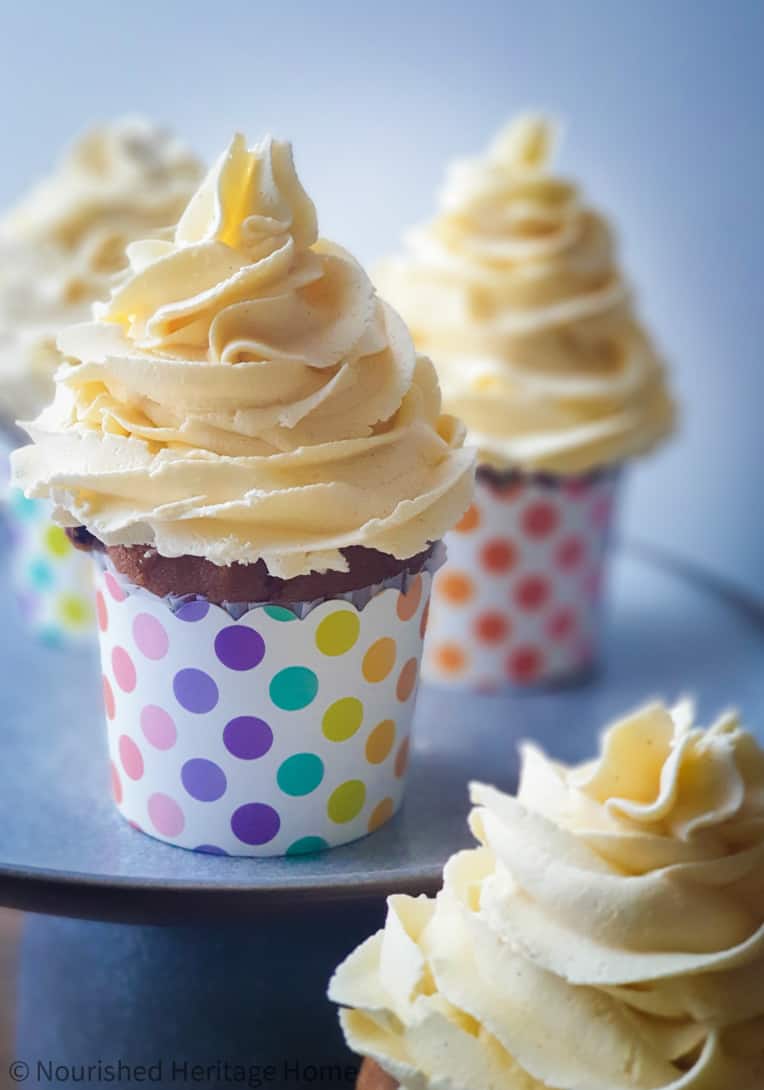 Not too sweet buttercream icing – Nourished Heritage Home